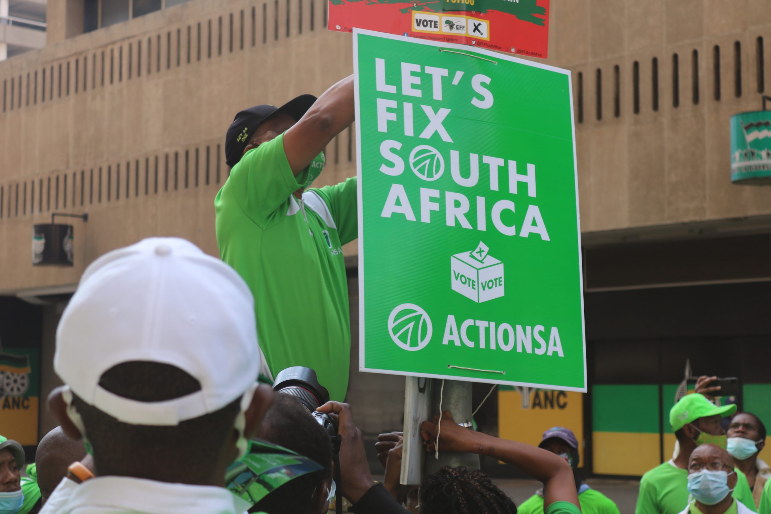 ActionSA Launches Election Campaign - #LetsFixSouthAfrica - ActionSA