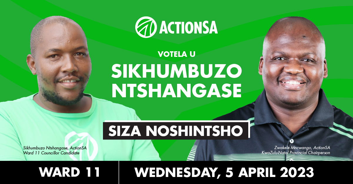 Contesting Ward 11 KwaNongoma - ActionSA