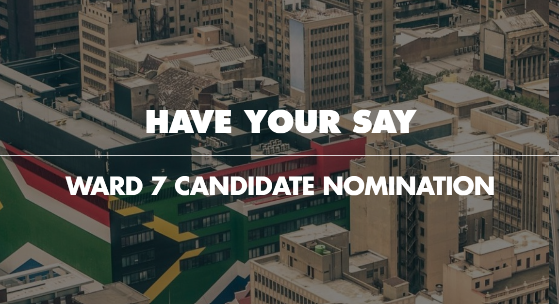 Ward 7 By-election Candidates - ActionSA
