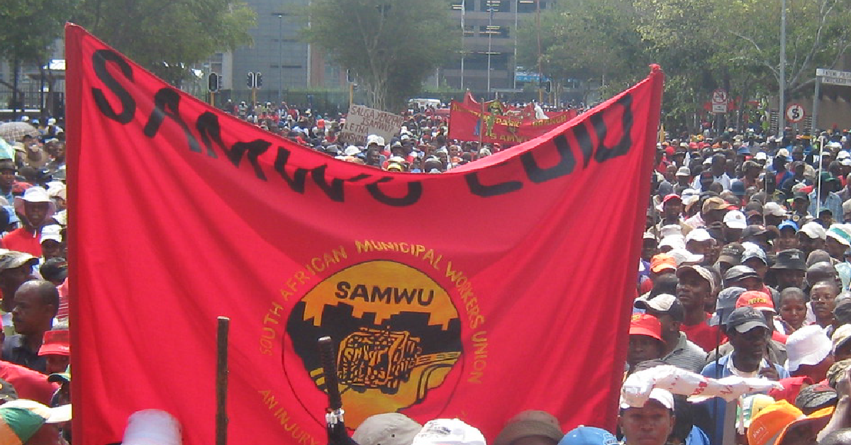 SAMWU Leaders Must Stop Manipulating the Frustrations of Workers for ...