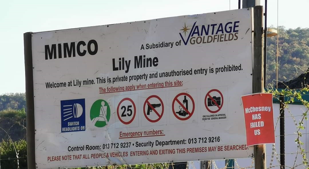 Lily Mine: Fikile Mbalula, Nkomazi Mayor and DMRE Meet to Discuss Container Retrieval Without ...