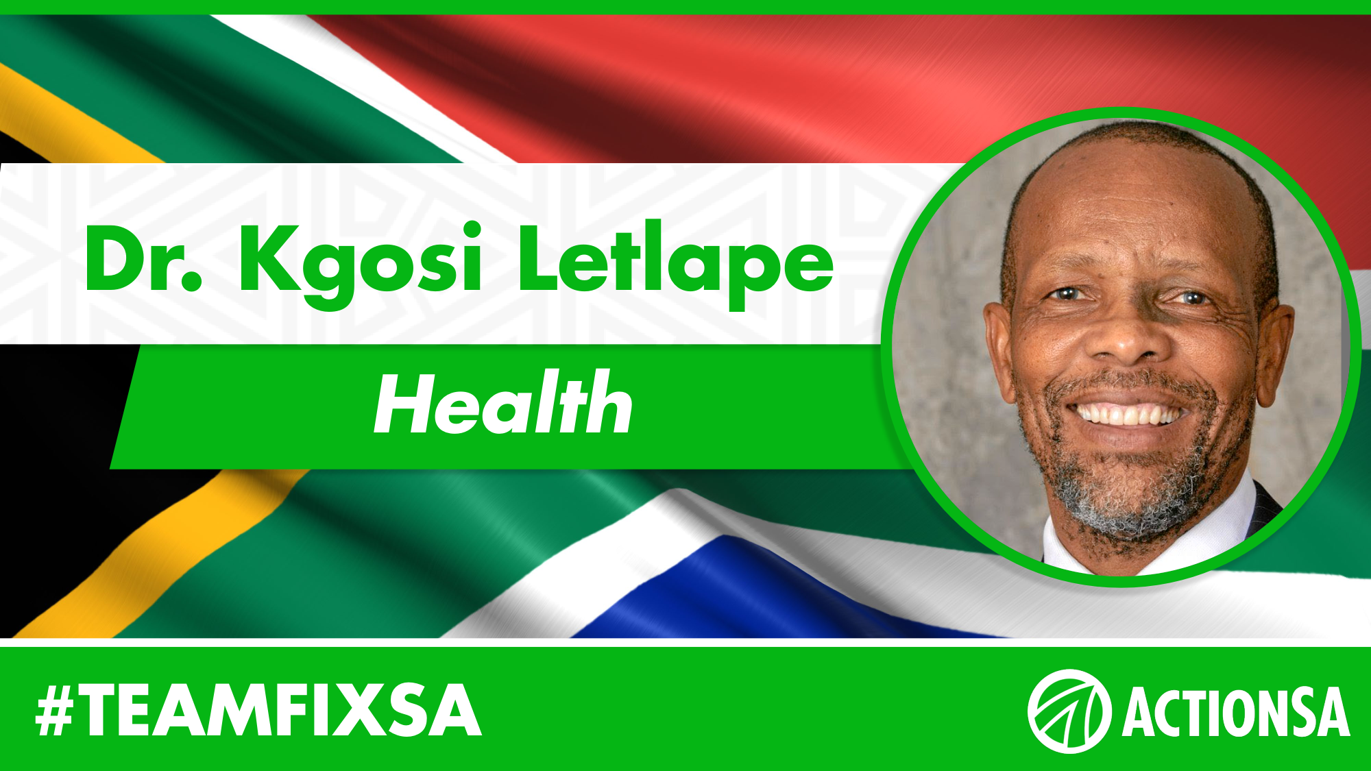 Dr. Kgosi Letlape - ActionSA