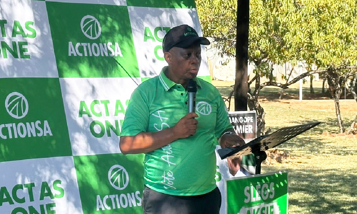 President Herman Mashaba Undertook Successful Visit To The North West Province - ActionSA